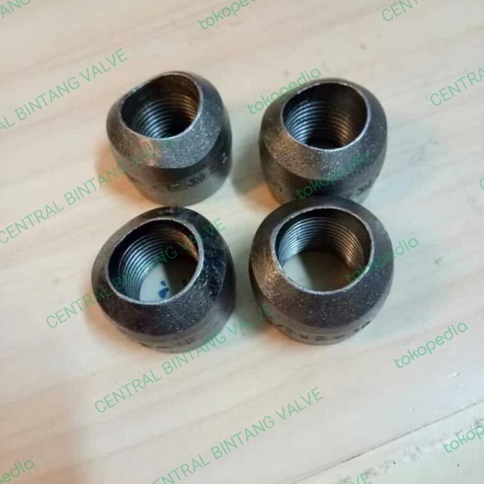 Jual Threadolet besi class 3000 Npt 3/4"inch /Threadolet carbon steel ...