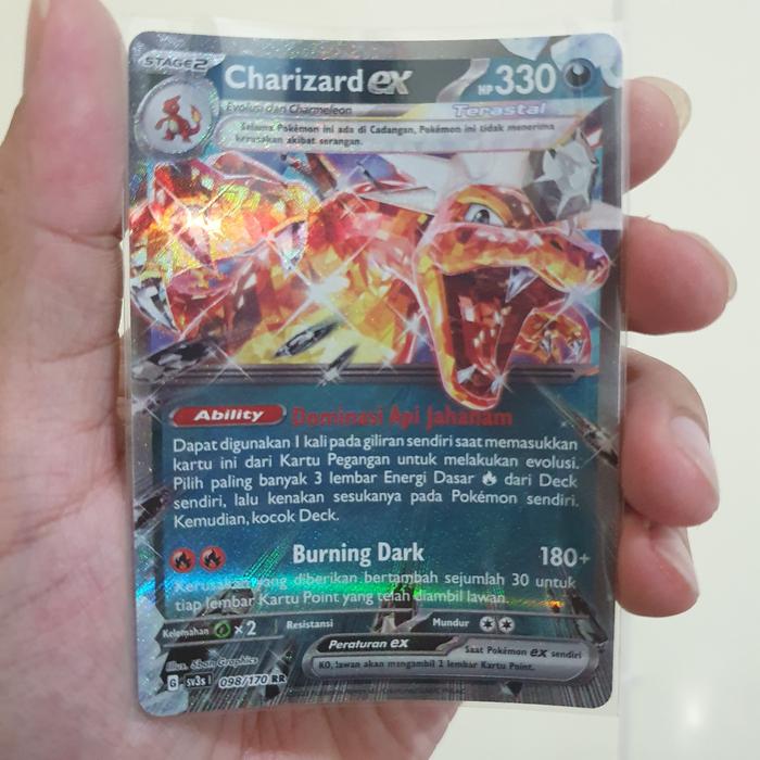 Jual Charizard ex Terastal sv3s 098/170 Pokemon TCG Indonesia - Jakarta Selatan - Kelontong ...