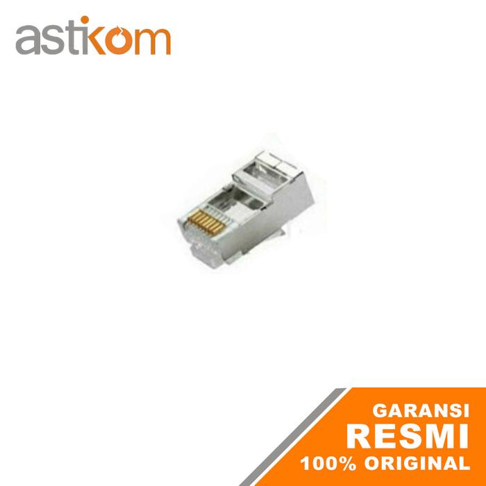 Jual Konektor RJ 45 Connector RJ45 CAT6 Eyota Besi Cat 6 Ecer - Kota ...