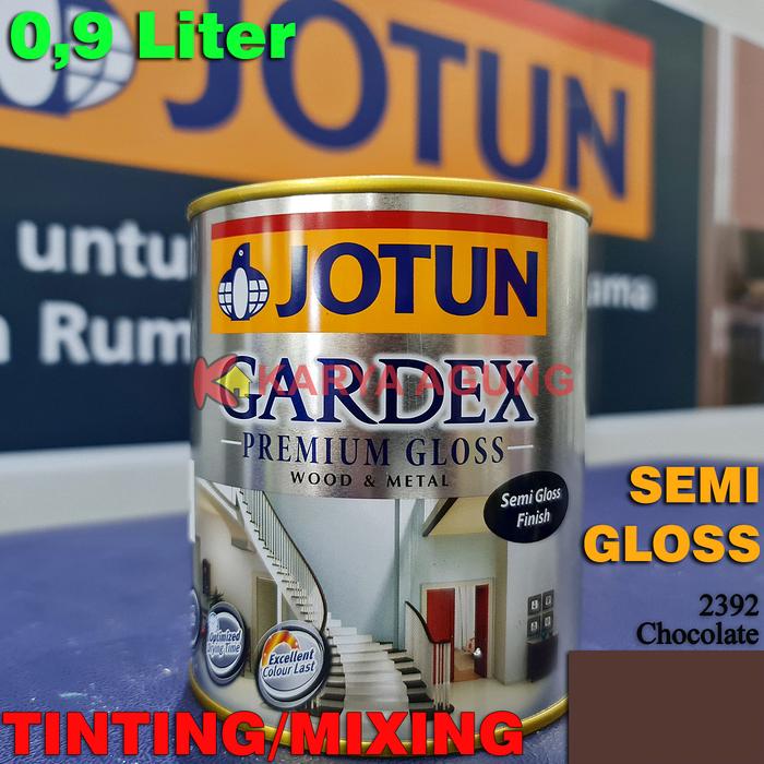 Jual Cat Kayu & Besi Jotun GARDEX SEMI GLOSS Chocolate 2392 1 KG - Kota ...