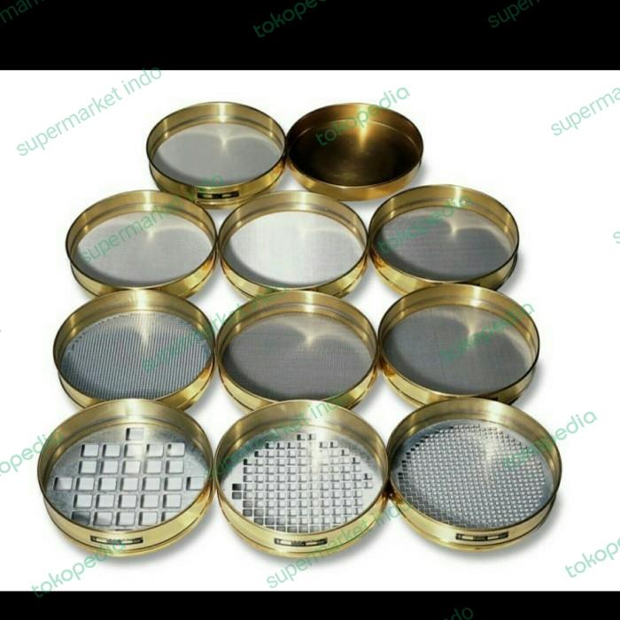 Jual Saringan Analysis Mesh 4" Sieve Shaker saring 4 inch berbagai ...