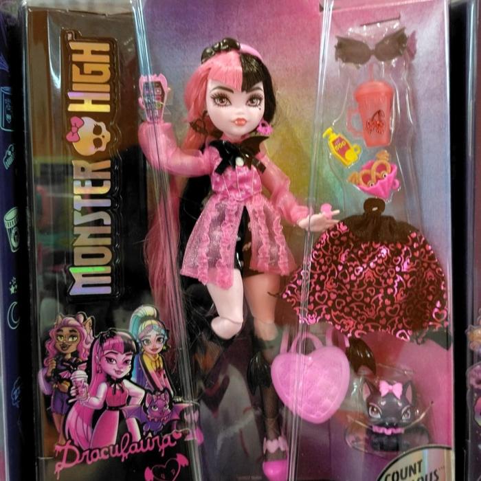 Jual Barbie Monster High Draculaura Count Fabulous Original Mattel ...