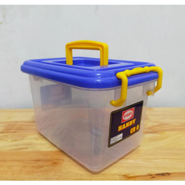 Jual Container Box Shinpo Handy CB8 / Kotak Plastik Transparan / Box ...