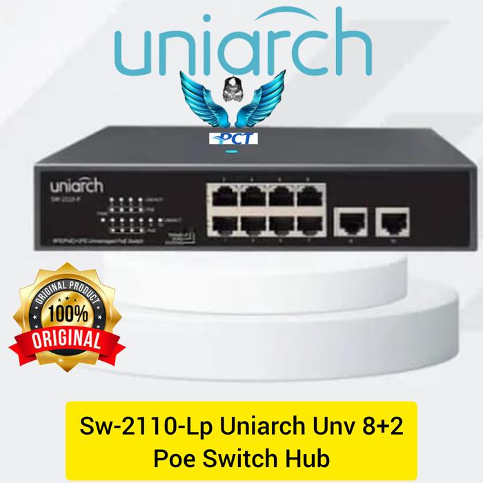 Jual Sw-2110-Lp Uniarch Unv 8+2 Poe Switch Hub 8 port Poe+2Uplink garansi - Jakarta Utara ...