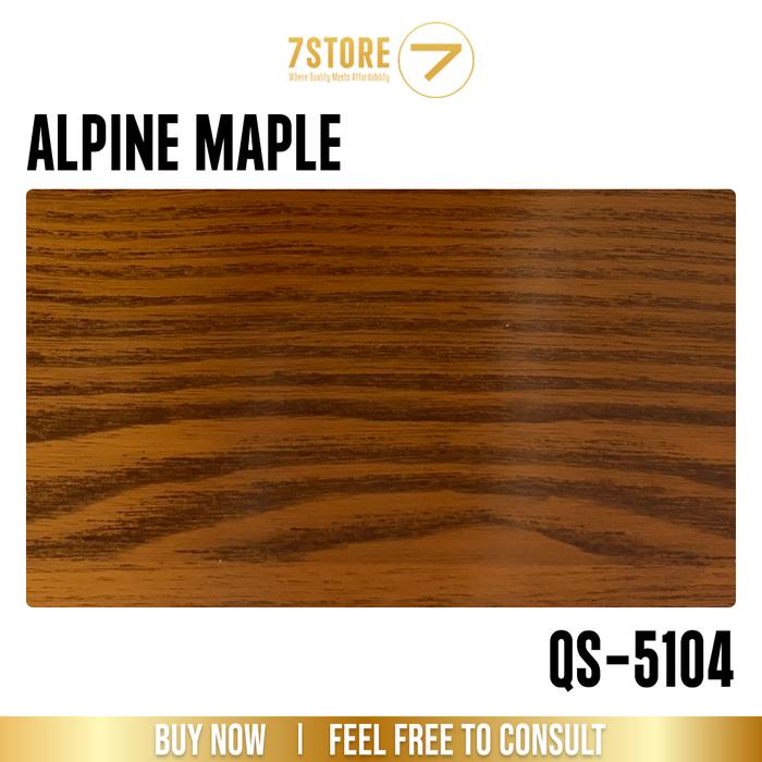 Jual SEVEN ACP PVDF 4 mm Wood Alloy 1100 0,3 mm Aluminium Composite ...