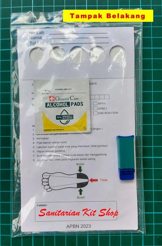 Jual Kertas SHK Kit - Skrining Hipotiroid Kogentinal Kit | 50 Test ...