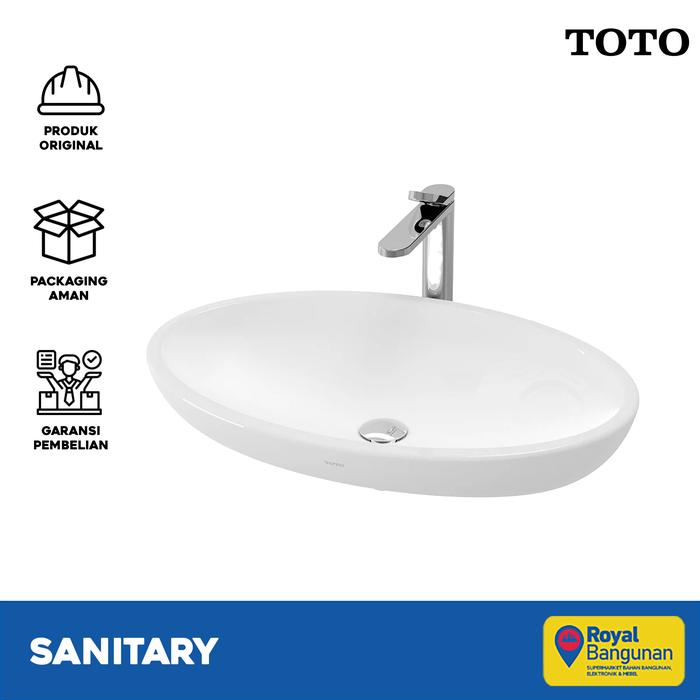 Jual TOTO LW818J Complete W/ Brackets Lavatory Vessel Le-Muse | BODY ONLY - Kab. Bogor - Royal ...