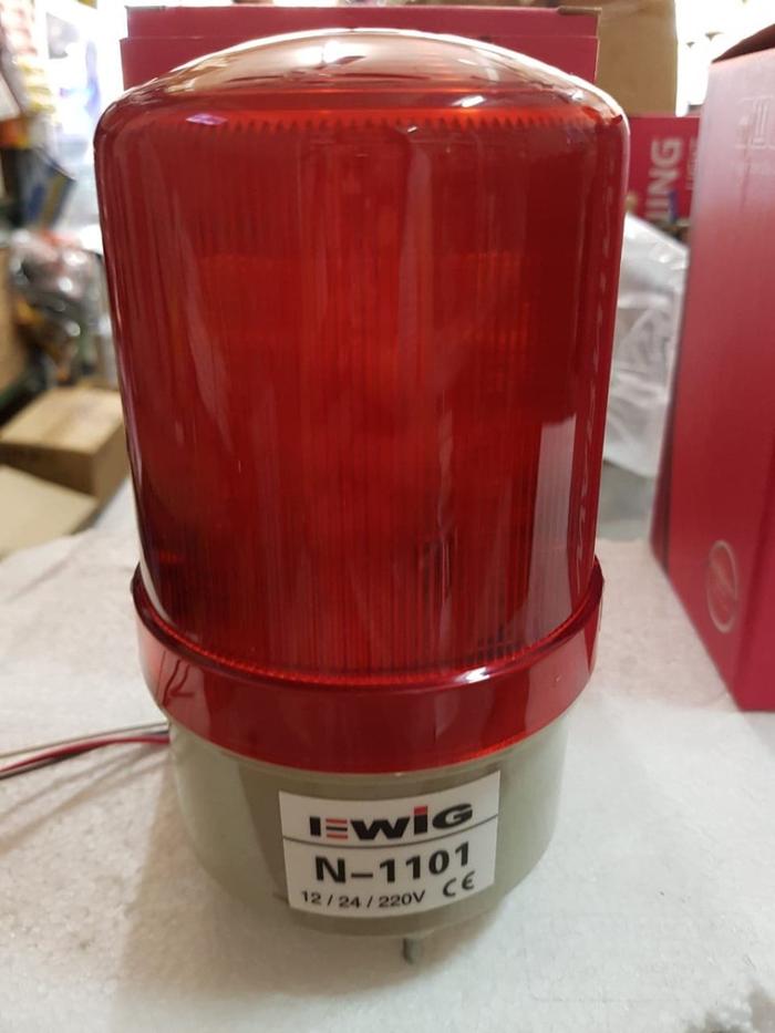 Jual Lampu Rotary 4" LED warning Light - Warna MERAH Warning Light ...