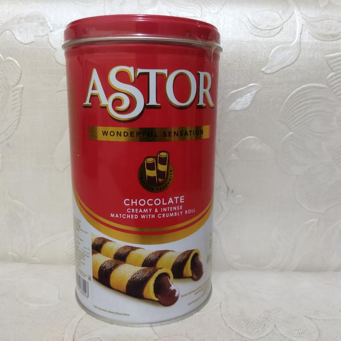 Jual ASTOR WAFER ROLL KALENG 330 GRAM / ASTOR KALENG / ASTOR WAFER ROLL ...