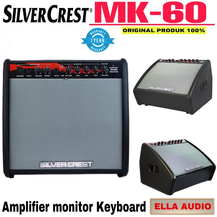 Jual Silvercrest MK60 Amplifier Keyboard Monitor Keyboard Silvercrest MK-60 - Jakarta Pusat ...