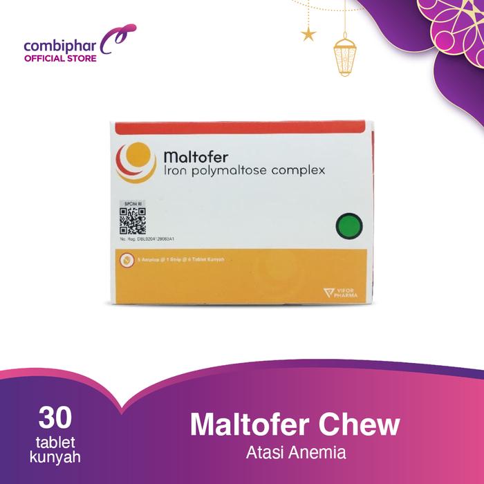 Jual Maltofer Chew 30 Tablet Kunyah Obat Anemia - Kota Tangerang ...
