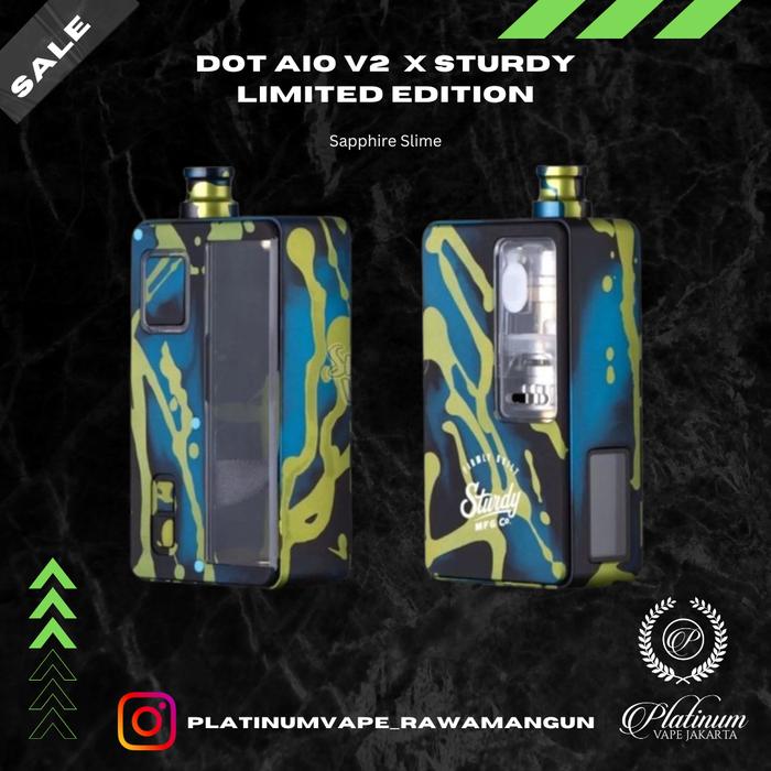 Jual DOTMOD AIO V2 X STURDY LIMITED EDITION SAPPHIRE SLIME - Jakarta ...