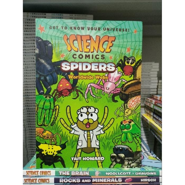 Jual Buku komik ilmiah anak, science comics education book - Spiders ...