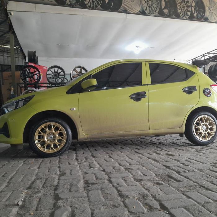 Promo Paket velg plush ban ring 15 honda brio velg Hsr Rai S5 Cicil 0% ...