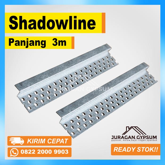 Jual Shadowline 3m / Shadow line gypsum / shedowline gipsum / tali air ...