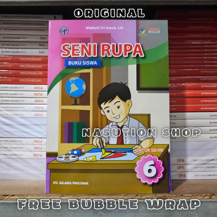 Jual Buku Seni Rupa Kelas 6 SD/MI Kurikulum Merdeka CV Gilang Pratama ORI - Jakarta Timur ...