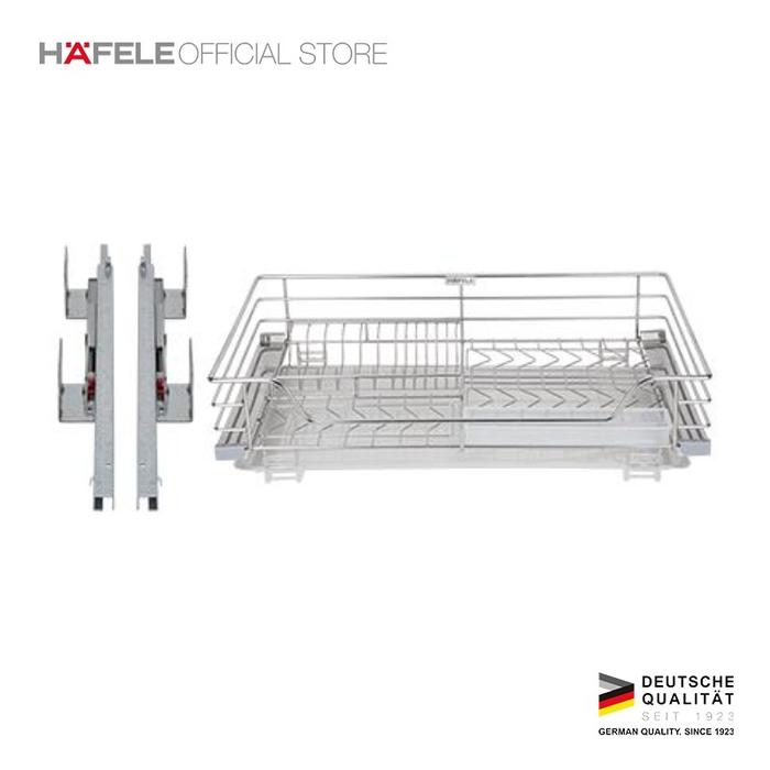 Jual Rak Piring Panci Dapur 900mm+Rel SUS 304 Pull-Out Dish Basket ...