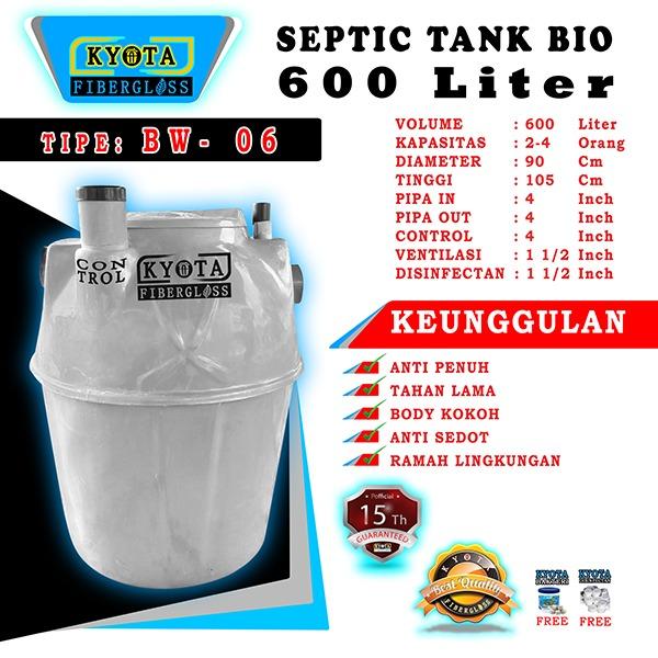 Jual Septic Tank 600 liter Kyota Technology Japan Anti Bocor dan Sedot ...