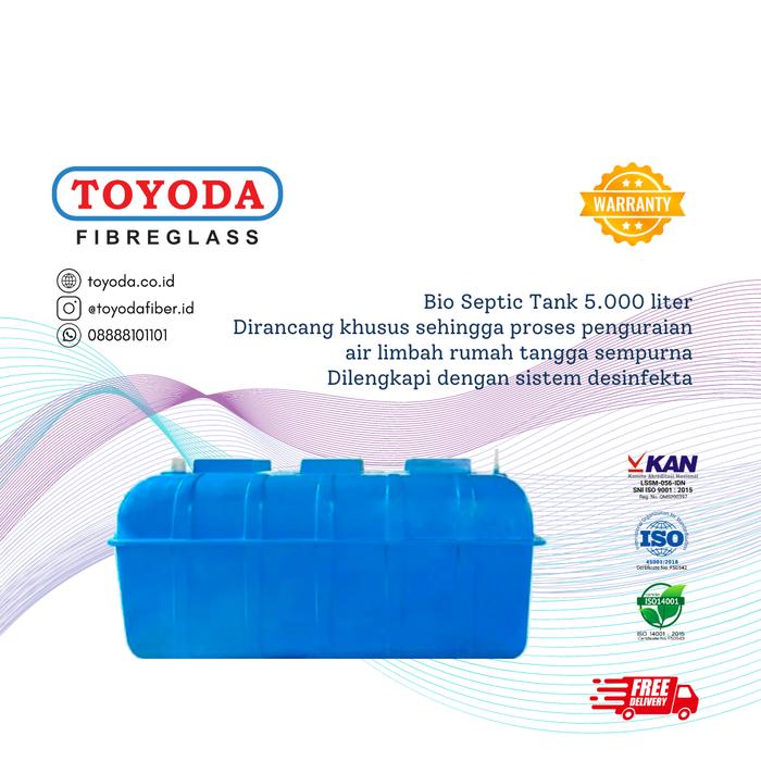 Jual Bio Septic Tank 5000 liter - Kab. Tangerang - Toyoda Fiber ...