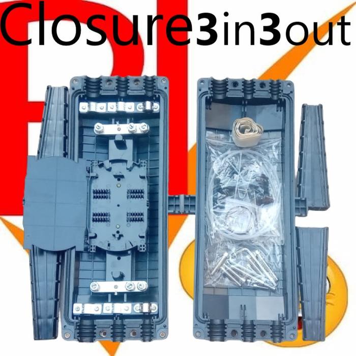 Jual Splice Closure Joint Box 48-96 Core FO 48c 96c Horizontal/In Line ...