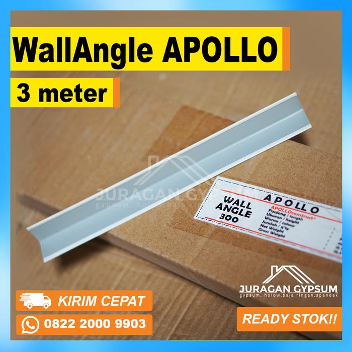 Jual WallAngle Apollo 300 3m / Wall Angle Angel / rangka akustik - Kota ...