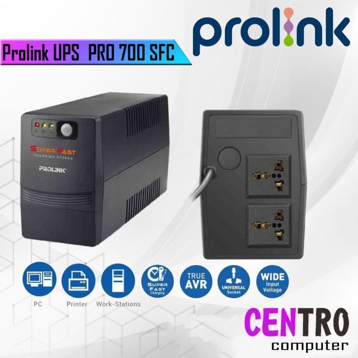 Jual PROLINK PRO 700 V (AVR) | UPS PROLINK 650 VA - Kota Surabaya ...