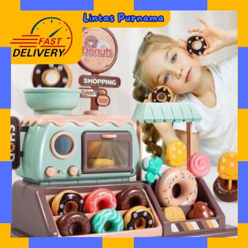 Jual Mainan Anak Perempuan Toko Jual Kasir Donat MINI CANDY PARADISE ...