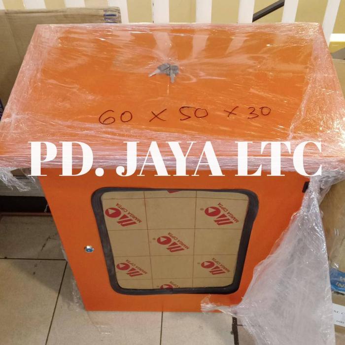Jual Box Panel Listrik Outdoor Doubel Door Ukuran 60x50x30cm Plat 1,2 ...
