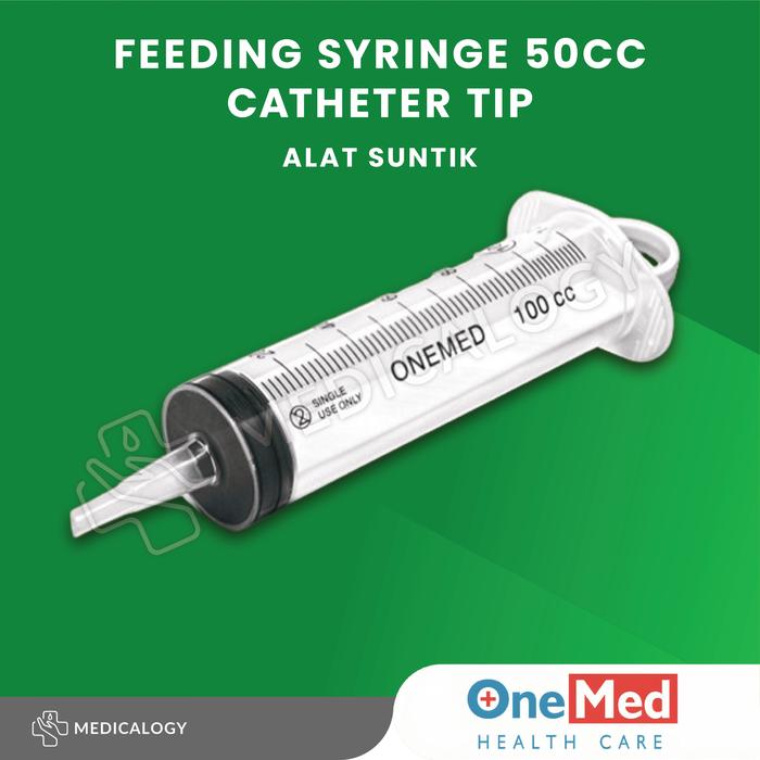 Jual Feeding Syringe 50cc Catheter Tip Onemed - Jakarta Timur ...