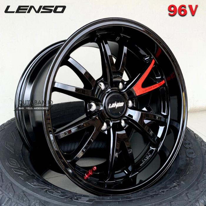 Jual Velg Original R18 18x9.5" 6x139 ET 25 Lenso 96V Gloss Black Pajero Fortuner - Kota Surabaya ...