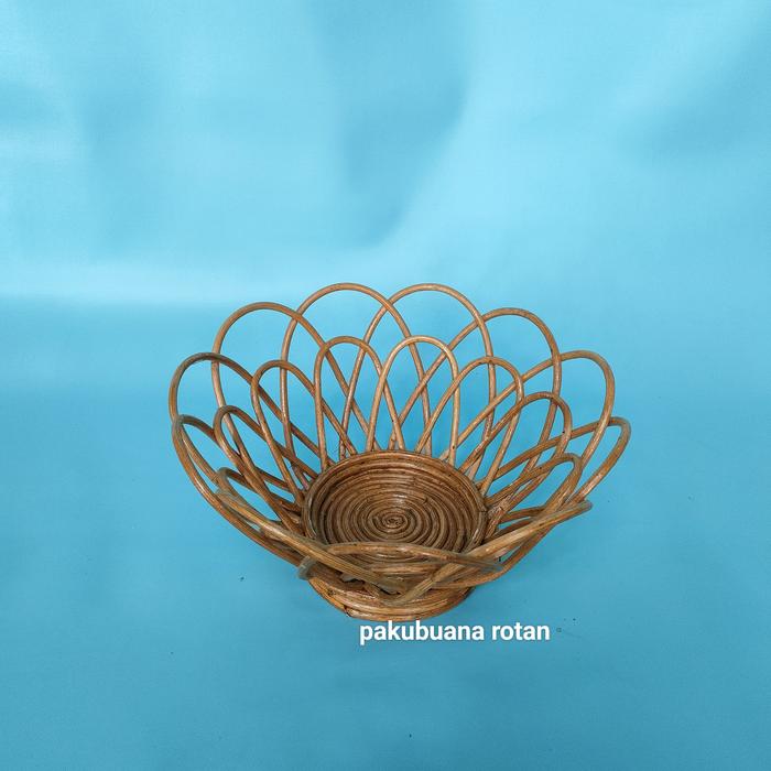 Jual Keranjang Rotan Bulat Wadah Buah Buahan - Rotan Bulat Serbaguna ...