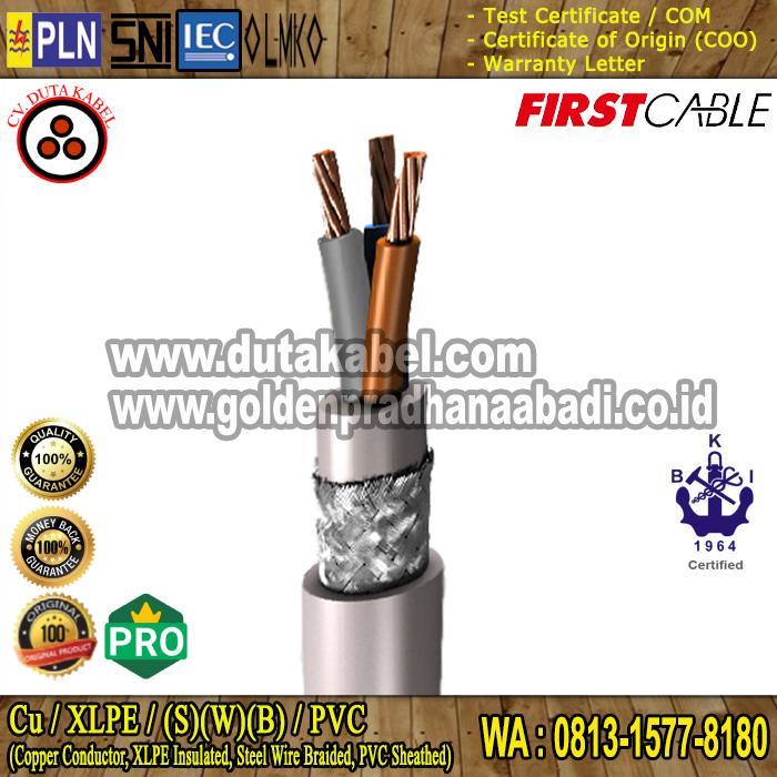 Jual Marine Cable - M2XQY 3x25 mm2 (Cu/XLPE/SWB/PVC) Grey / 3x25 mm2 ...
