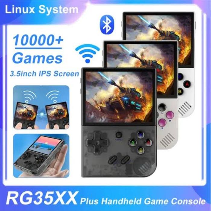 Jual Anbernic Rg35xx Plus + Best Konsol Game 128gb 64gb Handheld Psp ...