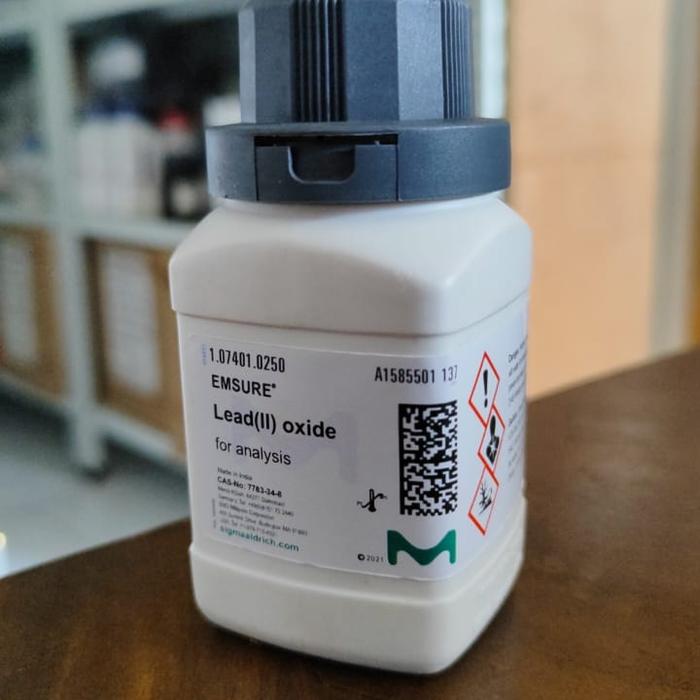 Jual Lead II Oxide / Timbal Monoksida / Timbal II Oksida / PbO Brand ...