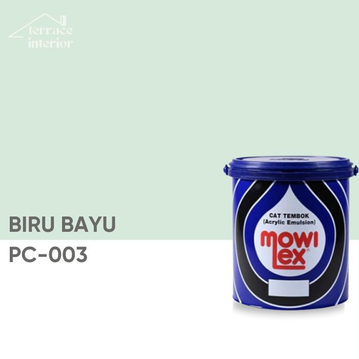 Jual Cat Tembok Mowilex Emulsion warna Hijau 2.5 L - Biru Bayu ...