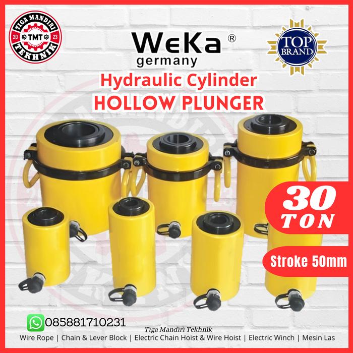 Jual Hollow Plunger Hydraulic Cylinder 20 Ton Stroke 50mm - Jakarta Barat - Tigamandiriteknik ...
