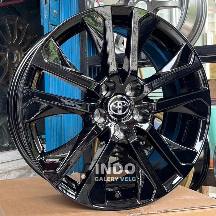 Jual velg mobil r18. REP ZENIX FLOW FORM utk Innova ZENIX Reborn camry - Hyper Black - Jakarta ...