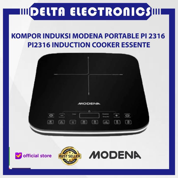 Promo KOMPOR LISTRIK INDUKSI MODENA 1 TUNGKU PI 2316 / PI2316 Cicil 0% 3x - Kota Tangerang ...
