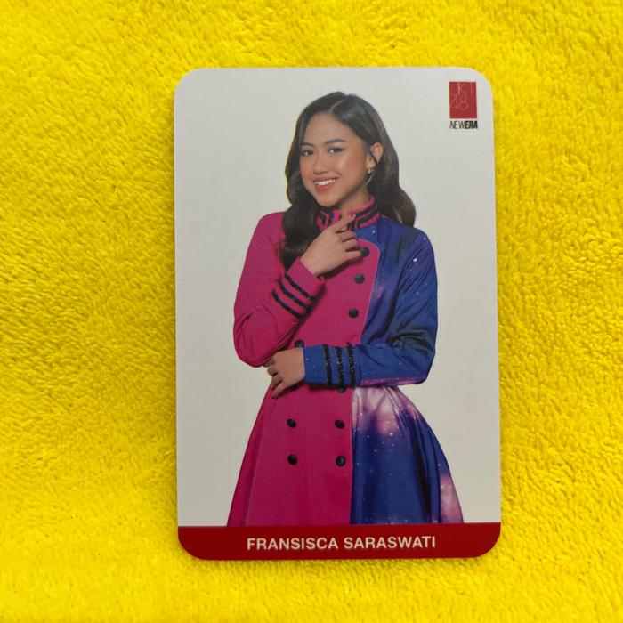 Jual photocard jkt48 fransisca saraswati NTSY official - Kota Tangerang - miracle in 48 | Tokopedia