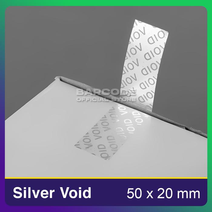 Jual Label Silver Void 50x20 Sticker Segel Garansi 50 x 20 mm Hologram ...