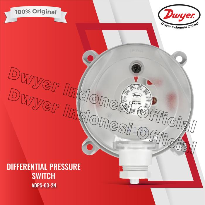Jual Pressure Switch Differential ADPS -03-2-N Dwyer - Jakarta Barat ...