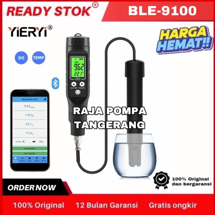 Jual BLE-9100 Smart DO Dissolved Oxygen Meter Bluetooth pH Meter Oksigen - Jakarta Barat - Raja ...