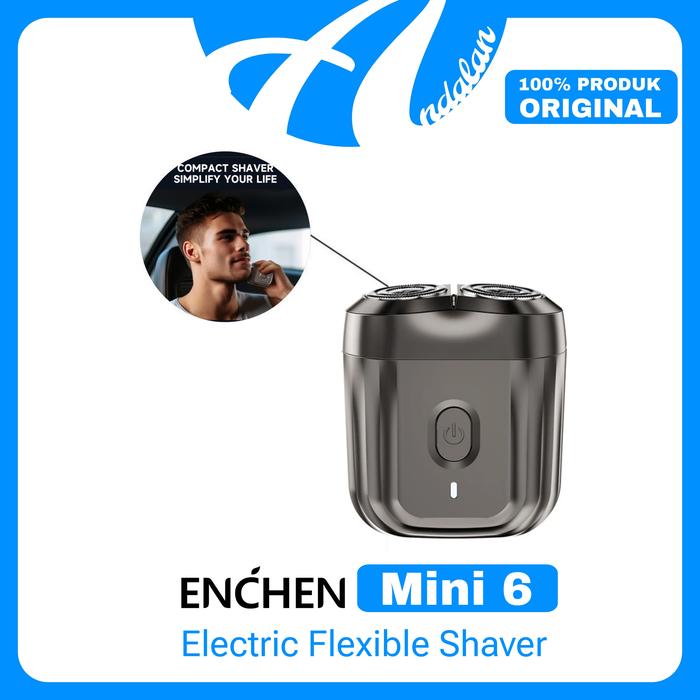 Jual Enchen Mini 6 Electric Shaver 2 Floating Head Portable Alat Cukur ...