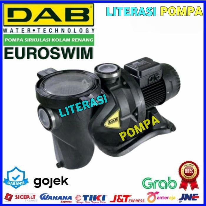 Jual Pompa kolam Renang DAB EUROSWIM 100 1Hp 750W Swimming pool pump - Jakarta Barat - LITERASI ...