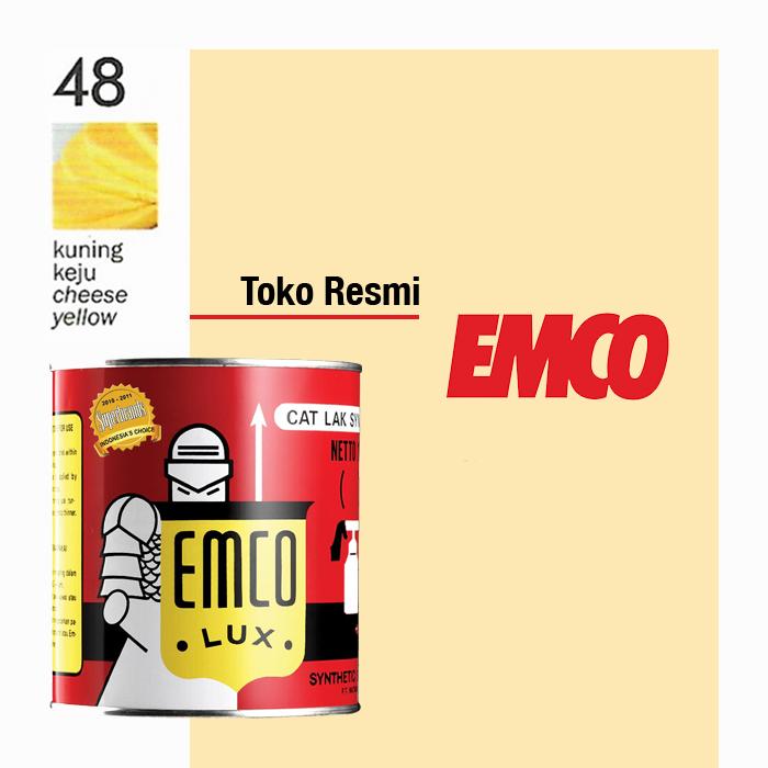 Jual Emco Lux Cat Kayu & Besi 1kg - Kuning Yellow Cat Pagar Kusen Pintu ...
