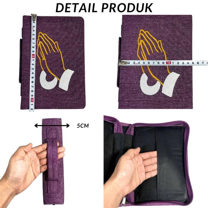 Jual Sampul Alkitab + Sampul Kidung Jemaat Sedang Sarung Cover Tas Buku ...