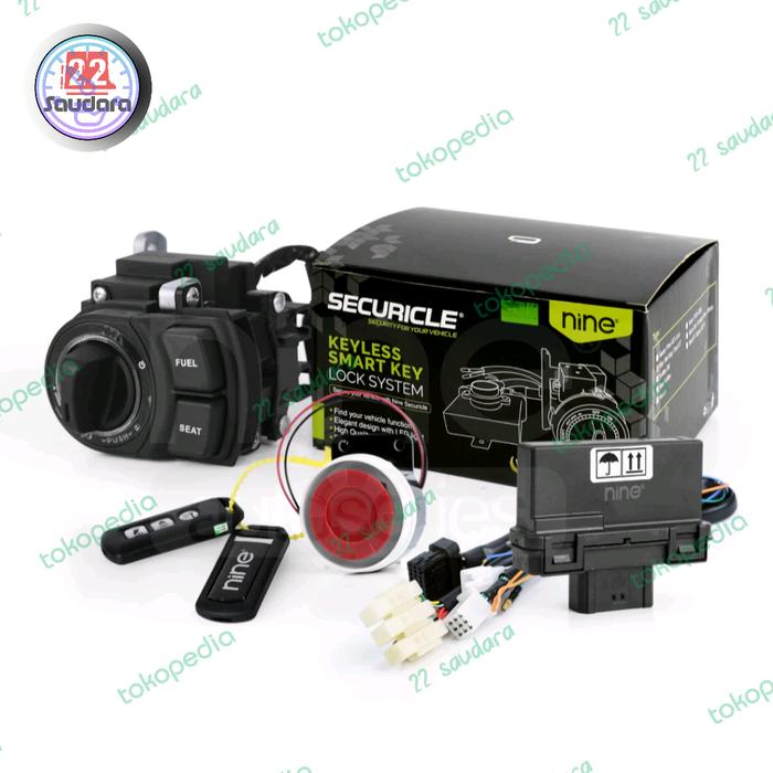 Jual SMARTKEY NINE SCURICLE MOTOR YAMAHA AEROX,LEXI,FRIGO, GRAND FILANO ...
