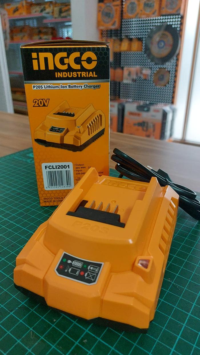 Jual Charger 20V 2A INGCO FCLI2001 - Kota Bandung - INGCO Tools Bandung ...