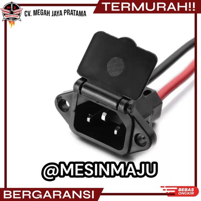 Jual SOKET LISTRIK SEPEDA/PORT CHARGER UNIVERSAL SEPEDA LISTRIK BAGUS ...