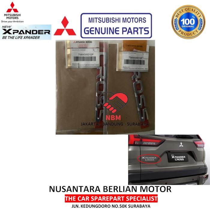 Jual EMBLEM / LOGO CROSS TERBARU 2023-2024 79890W010P ORIGINAL ...